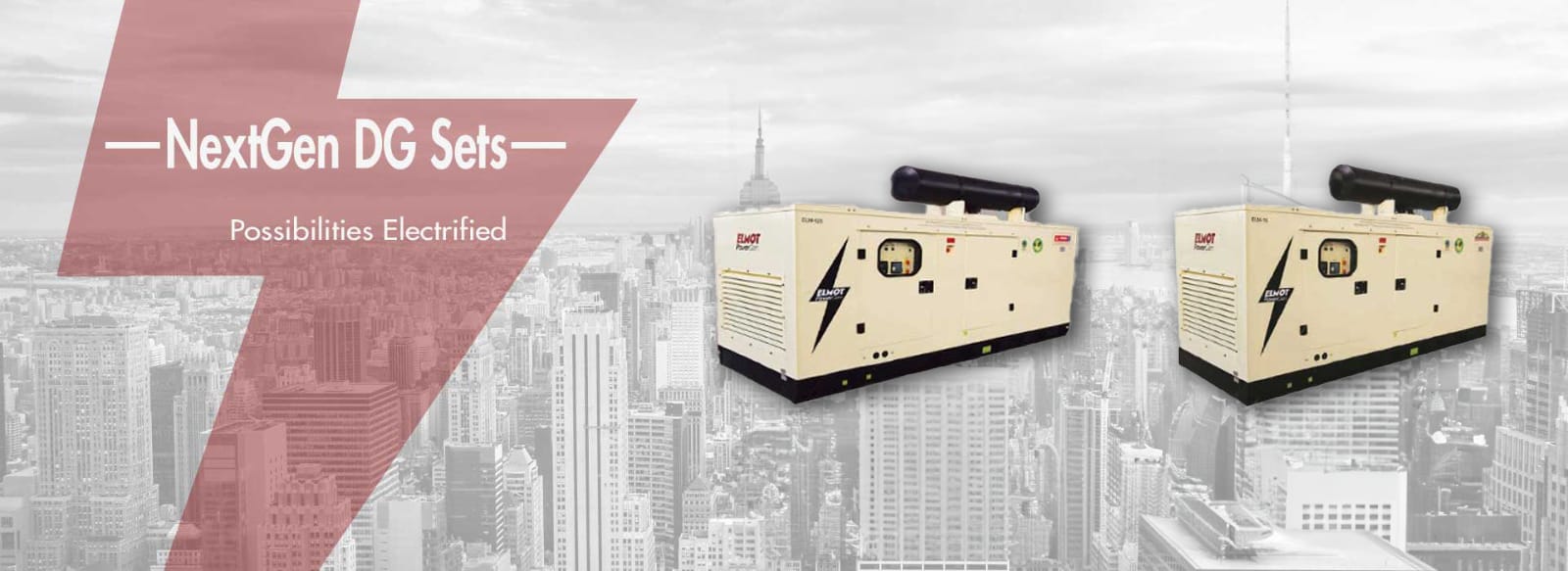 Elmot Powergen | Next generation silent DG set manufacturers